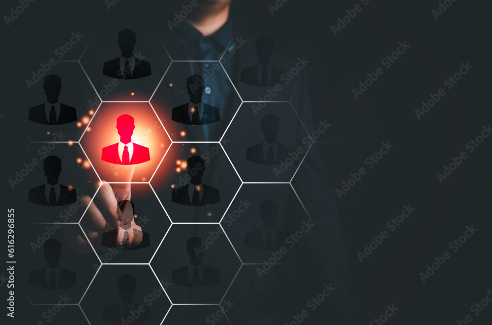 Business goals and company team building concept strategy success and ...