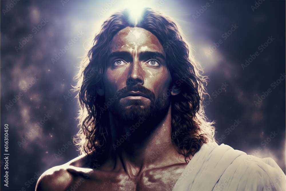 Portrait of Jesus Christ after his resurrection is a powerful image for ...