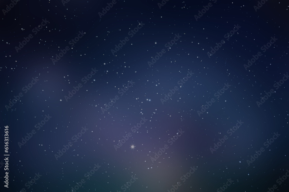 Glaxay background with sart and light.Glaxy background. Different color ...