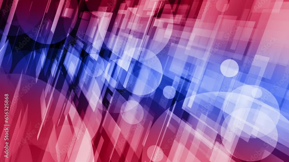 Vidéo Stock Depth and dynamic shapes geometrical interaction in fluid ...