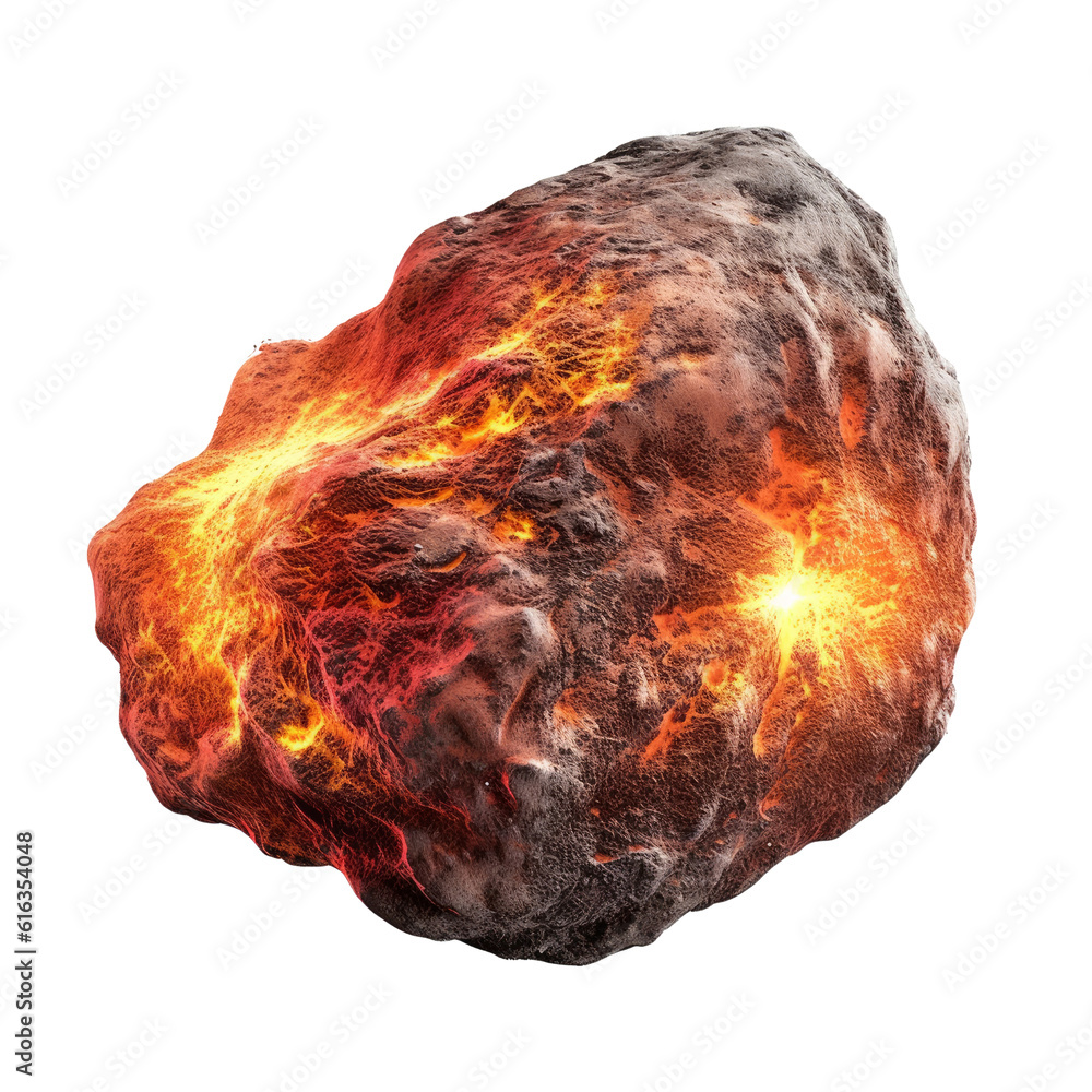 explosion of fire isolated on transparent background cutout Stock ...