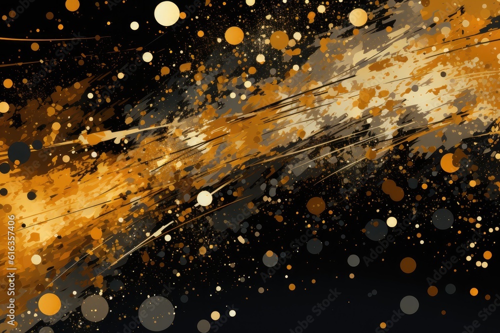 Bursting Energy and Particles Illustrated in a Japanese Anime-style Art ...