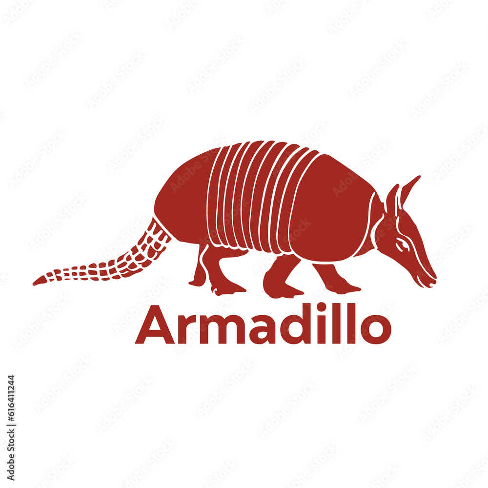 Stylish Armadillo Logo: A Contemporary Emblem for Your Company ...