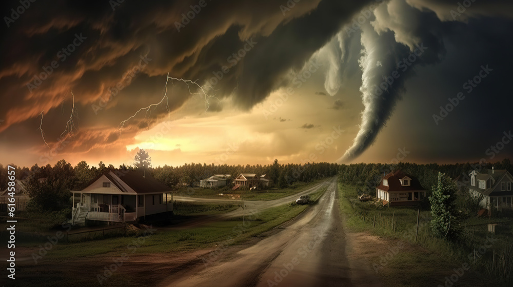 Amazing Supercell Thunderstorm Super Cyclone or Tornado Forming ...