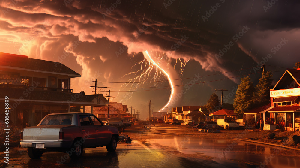 Amazing Supercell Thunderstorm Super Cyclone or Tornado Forming ...