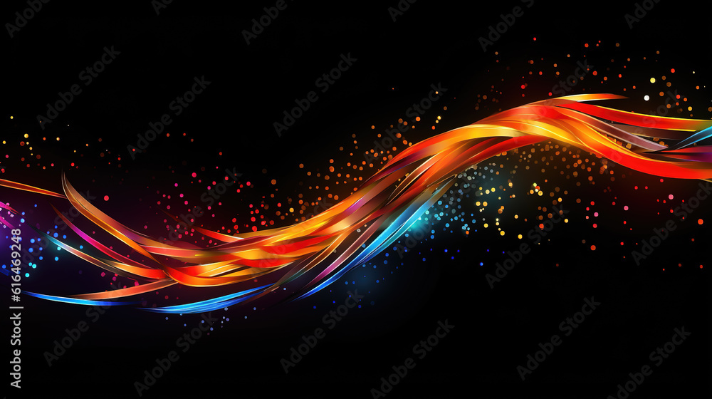 modern epic fire wave background wallpaper artwork, ink splash effect ...