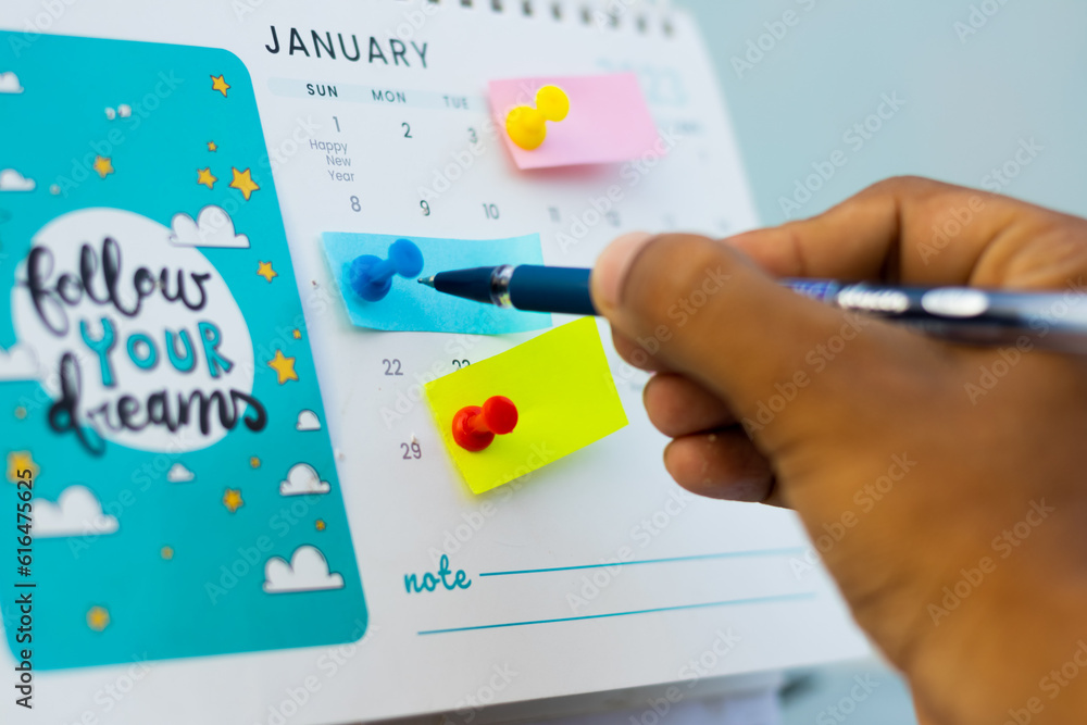 Event planner concept timetable agenda plan schedule event. Business ...