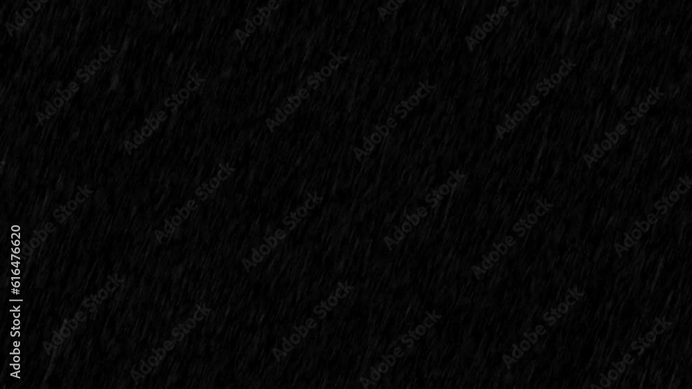 4k Loop Rain Drops Falling Alpha, Real Rain, High quality, Slow Rain ...