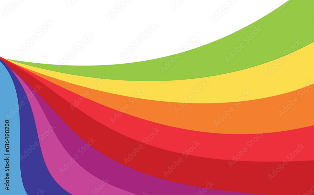 Vecteur Stock Waving abstract LGBT pride flag frame icon vector. LGBT ... Vecteur Stock Waving abstract LGBT pride flag frame icon vector. LGBT ...