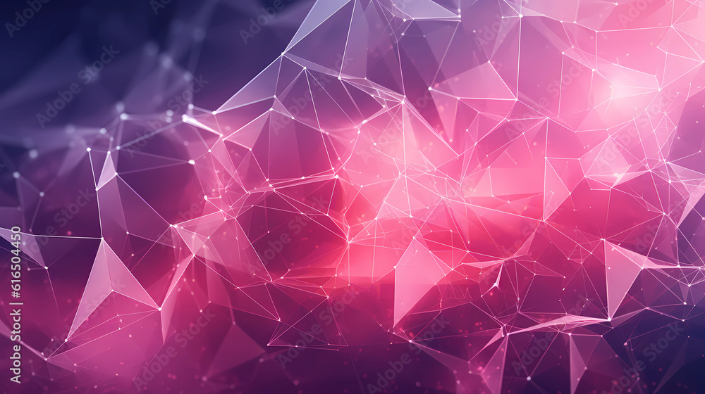 Plexus Pink Black Background Digital Desktop Wallpaper HD 4k Network ...