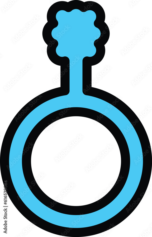 Gender Identity Dna Icon Outline Gender Identity Dna Vector Icon For Web Design Isolated On