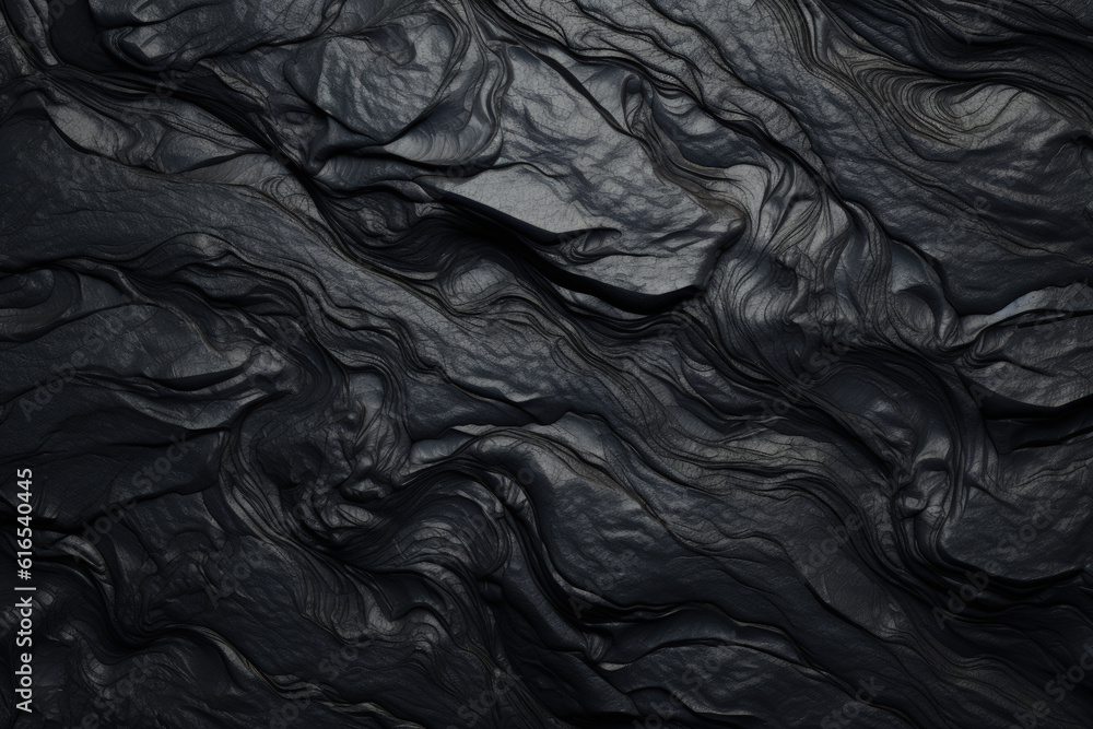 Obsidian Rock Hardened Lava Texture Stock イラスト | Adobe Stock