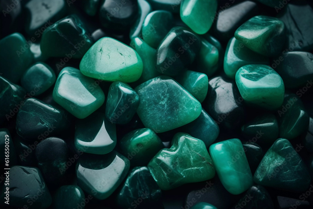 Green Jade Background. Green gemstone with stunning color and texture ...