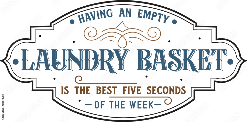 Having an empty laundry basket is the best five seconds of the week ...