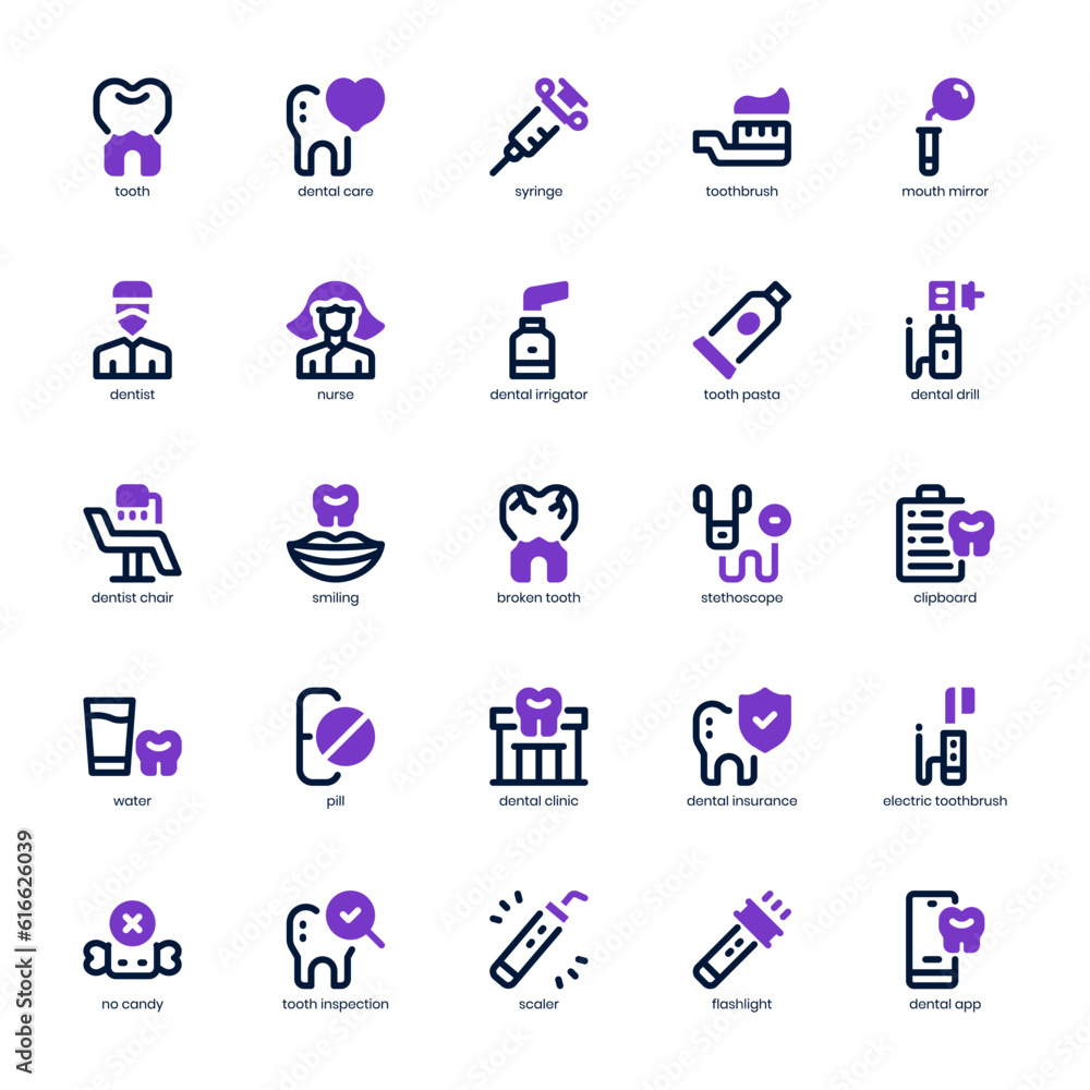 Dentist Icon pack for your website design, logo, app, and user ...