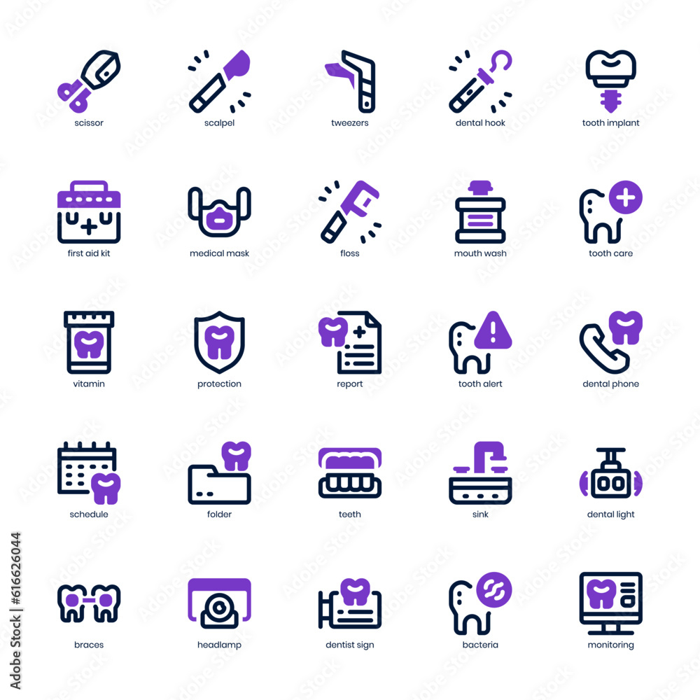 Dentist Icon pack for your website design, logo, app, and user ...