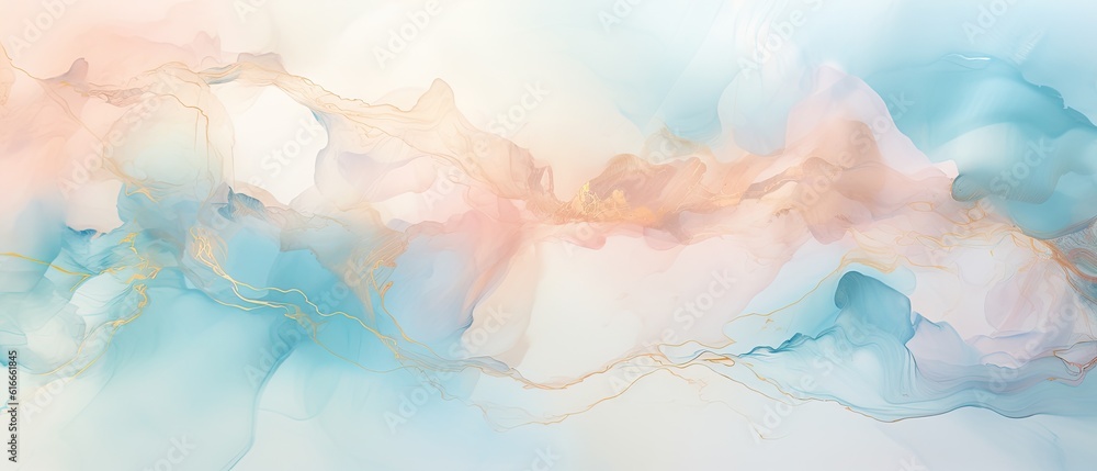 An elegant abstract background with soft and ethereal layers of alcohol ...