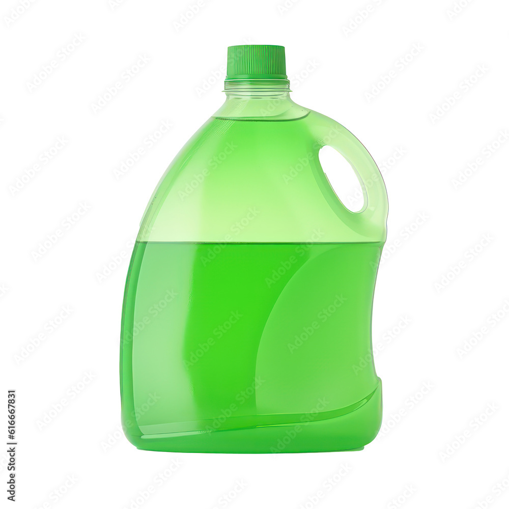 Dishwashing liquid isolated on transparent background. Generative AI ...