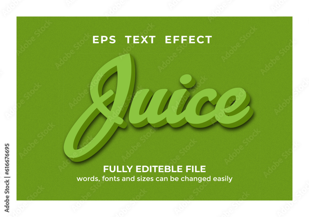 Modern editable 3d text effect. 3d logo template editable text effect ...