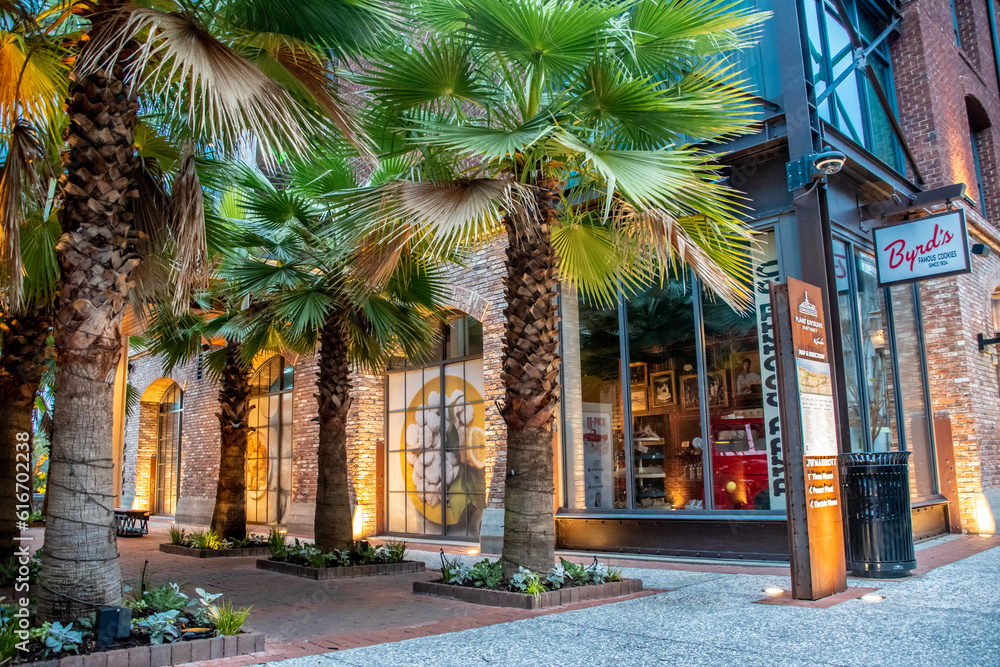 Savannah, GA November 2022, Scenes from the Plant Riverside District in ...