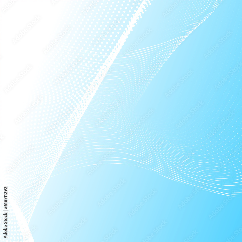 blue vector background with gradient and transition from white circles ...