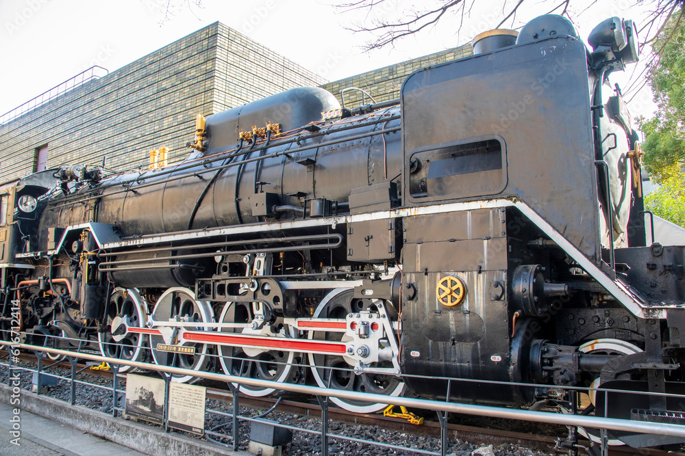 Stockfoto Tokyo Japan Mar 11th 2023: the d51-231 train in National Museum of Nature and Science ...