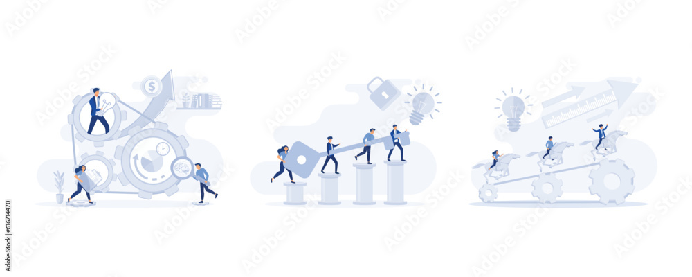 Business people working together in team, the concept of teamwork ...