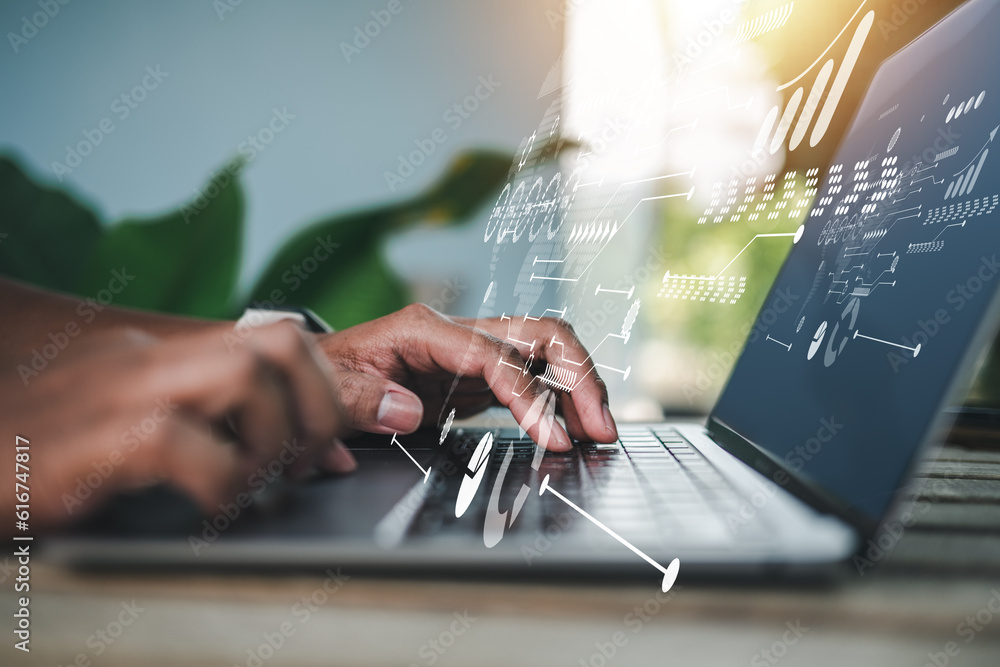 technology, laptop, graph, chart, personal, pie chart, progress ...