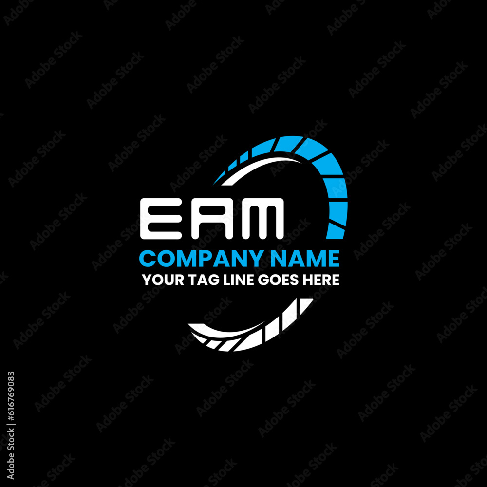 EAM letter logo creative design with vector graphic, EAM simple and ...
