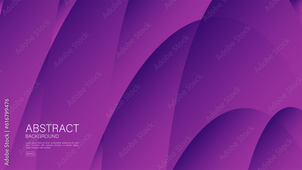 Purple wave abstract background, wave graphic, Geometric vector ...