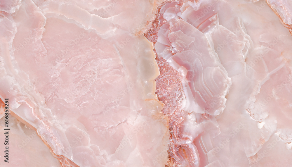 Pink Onyx Crystal Marble Texture with Icy Colors, Polished Quartz Stone ...
