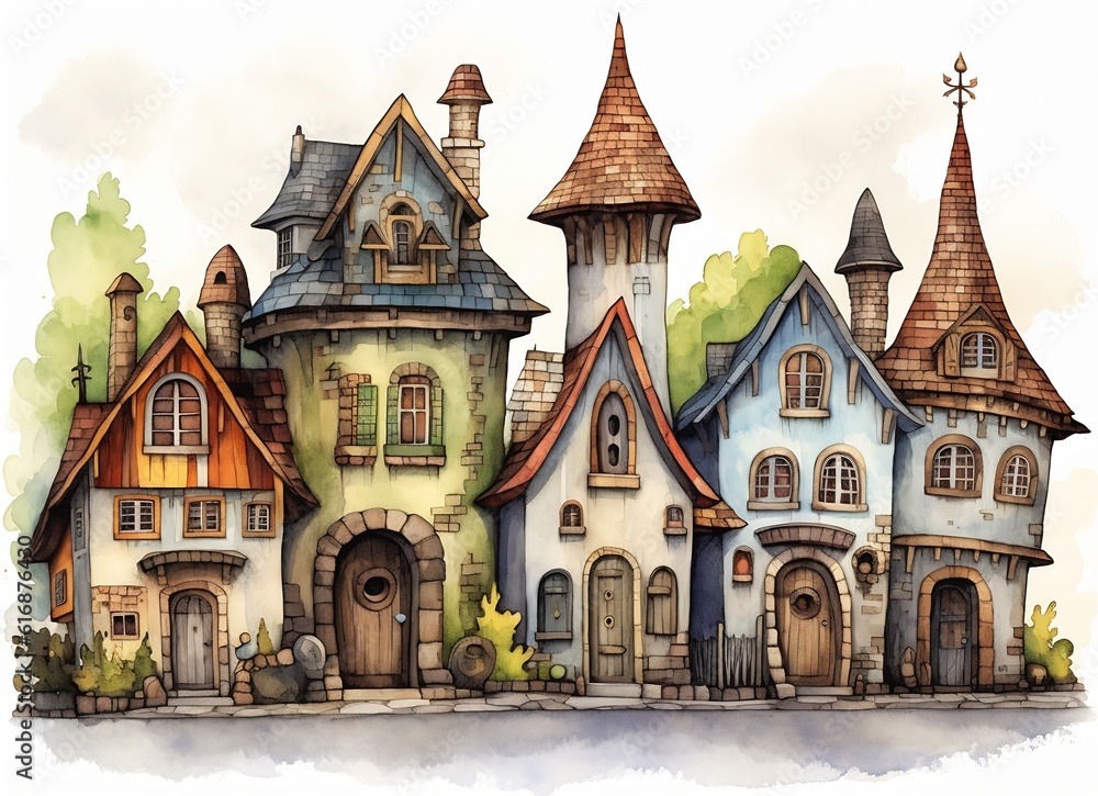 houses clock tower design own avatar housing architecture dynamic sharp ...