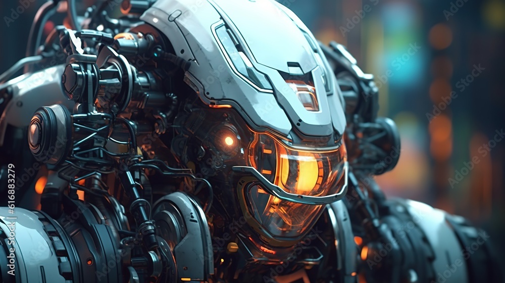 modified osteoobliterator, digital art illustration Stock Illustration ...