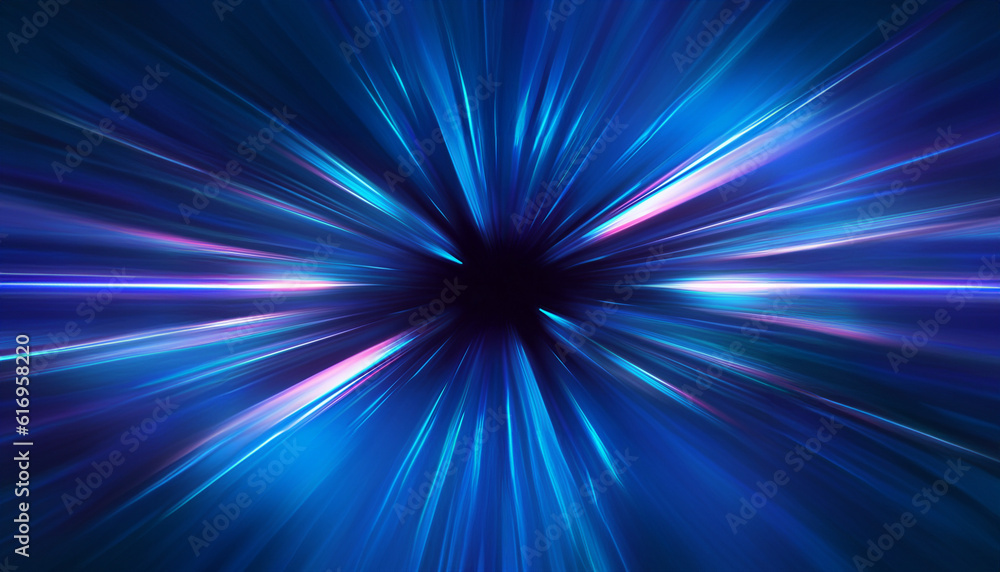 At high speed. High technology. Abstract technology background concept ...