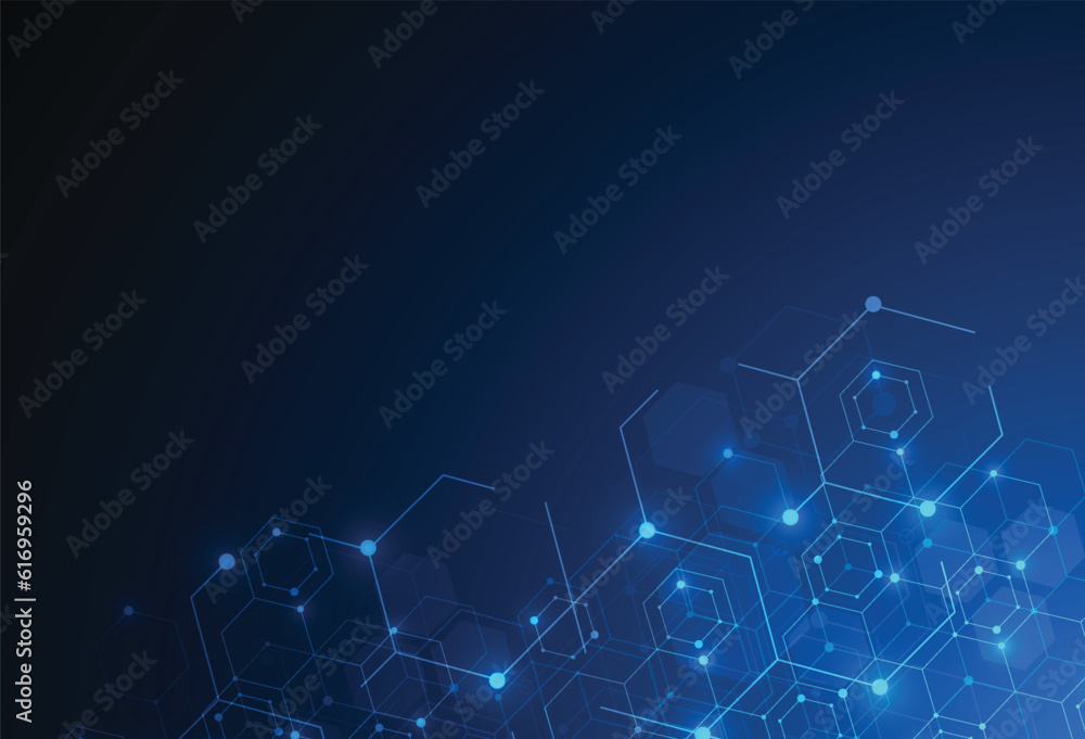 Abstract digital background with technology circuit board texture ...