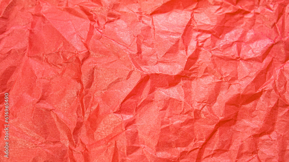 matte red crumpled paper background texture, paper textures and ...