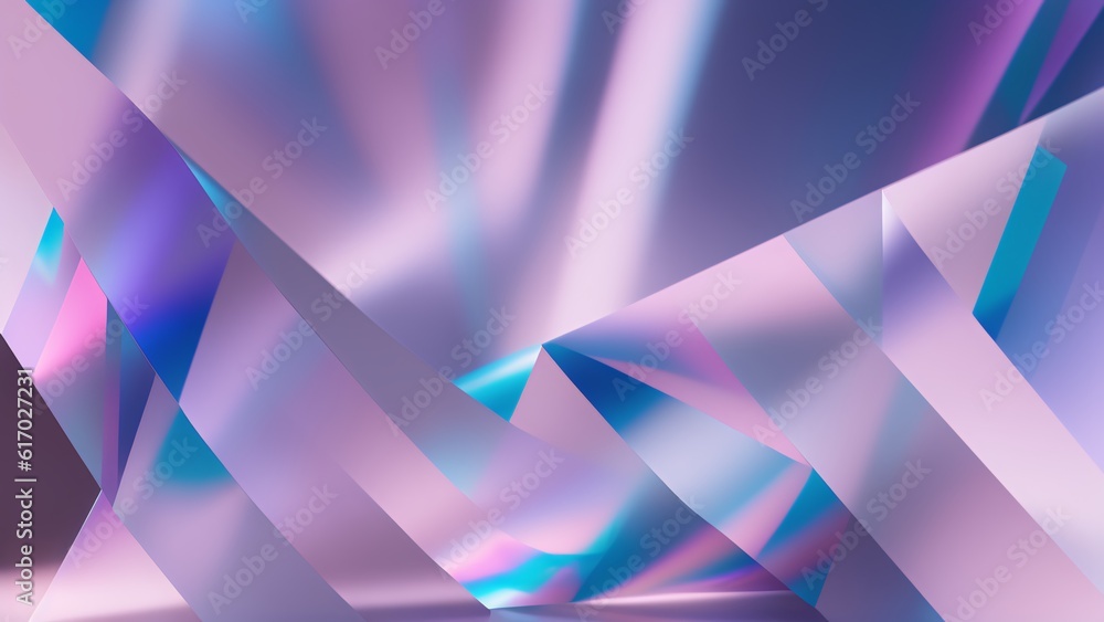 Triangles geometry, glass, crystal, close up background with geometric ...
