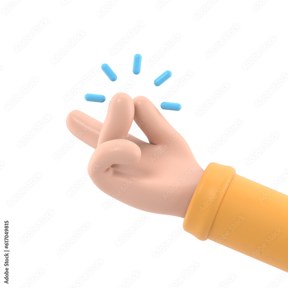 Transparent Backgrounds Mock-up.Cartoon hand with dark blue sleeves ...