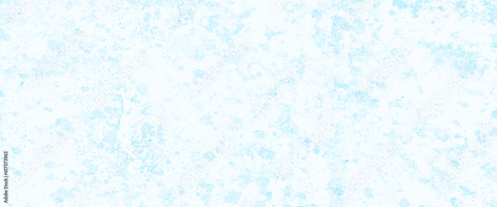 White and blue color frozen ice surface design abstract background ...