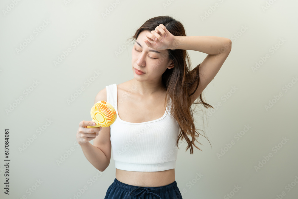 Face expression of human. Asian beautiful female expression feeling hot ...