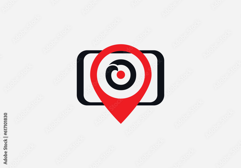 Location Track sign. Location tracker logo. Location symbol on phone ...