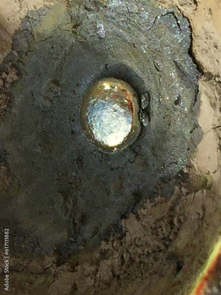 gold extraction - gold refining assay with lead and bone ash crucible ...