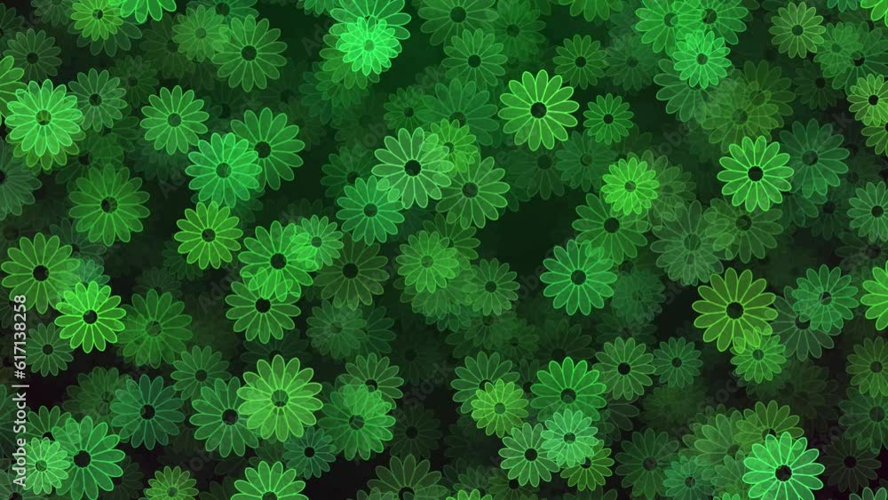 Glowing Flower Falling Animation Background, Romantic Flower Particle ... Glowing Flower Falling Animation Background, Romantic Flower Particle ...