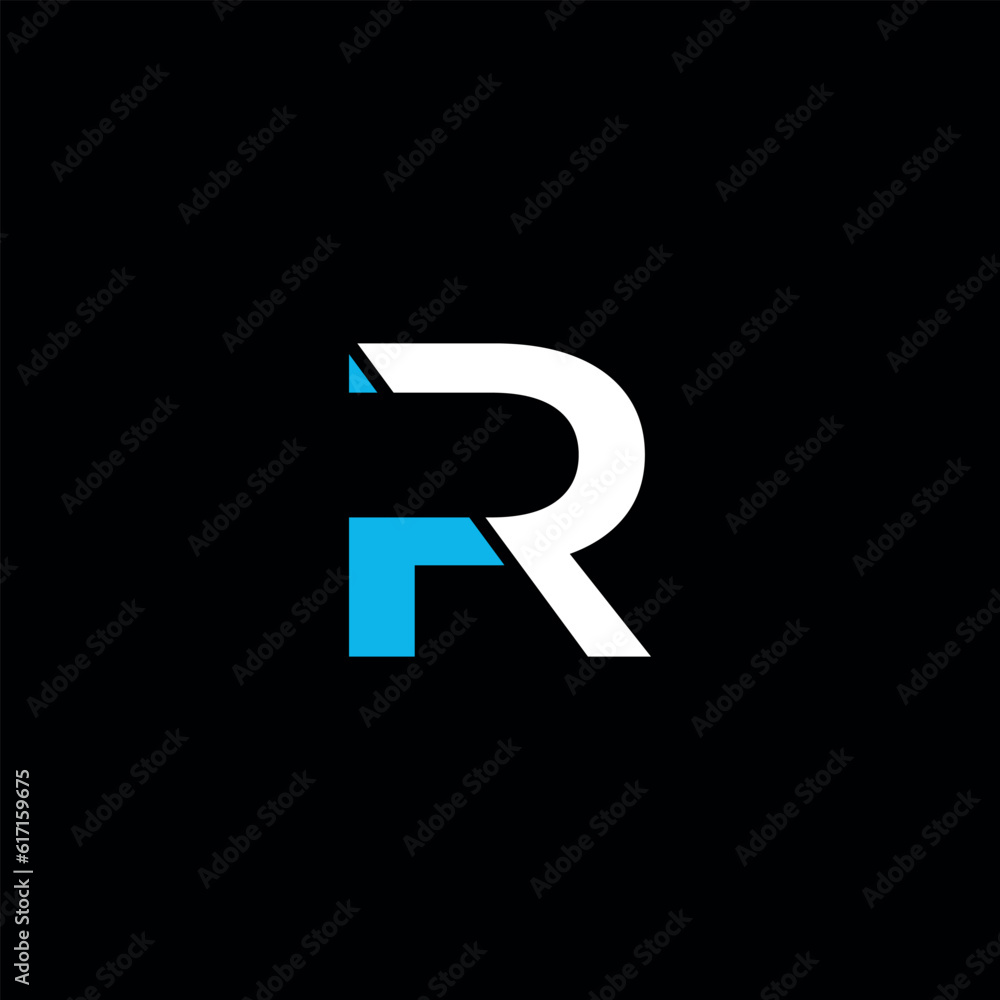 Letter R logo icon design template elements,letter R logo, letter R ...