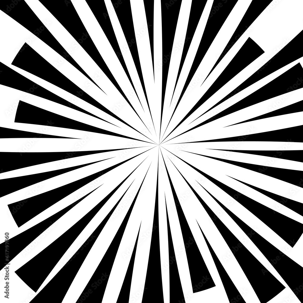 black and white burst Stock Illustration | Adobe Stock