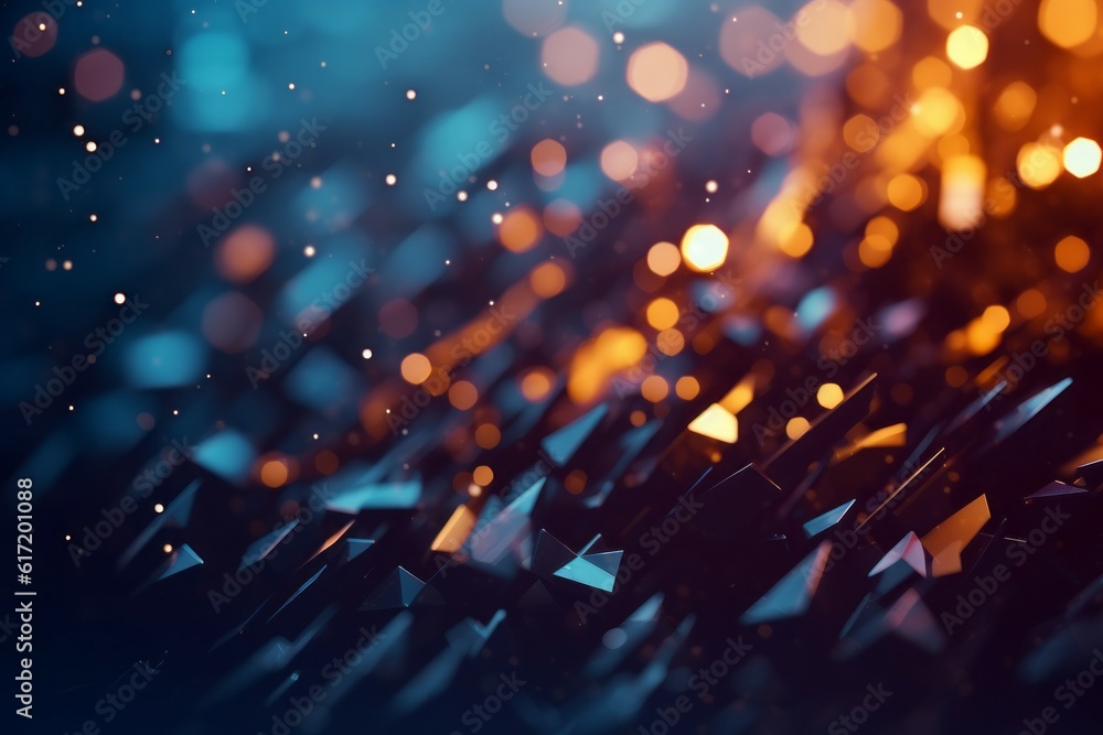 Abstract decaying background with flare. AI generated, human enhanced ...