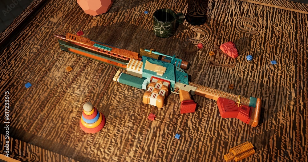 sci fi super gun shot weapon future wars wallpaper Toy Gun sci fi super ...