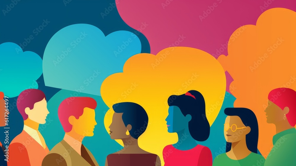 Equal Voices: A simple yet powerful illustration of diverse speech ...