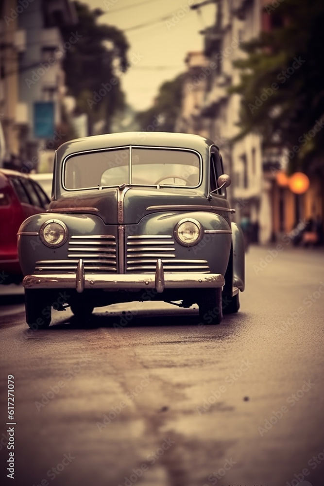 Retro Vintage Car Photography