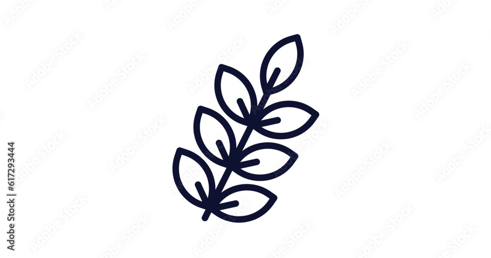 american mountain ash icon. Thin line american mountain ash icon from ...